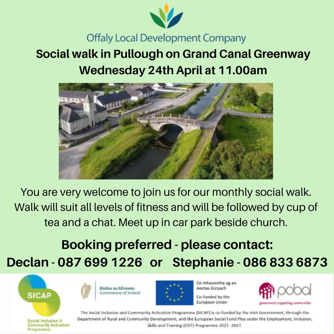 Social Walk in Pullough – Offaly Local Development Company